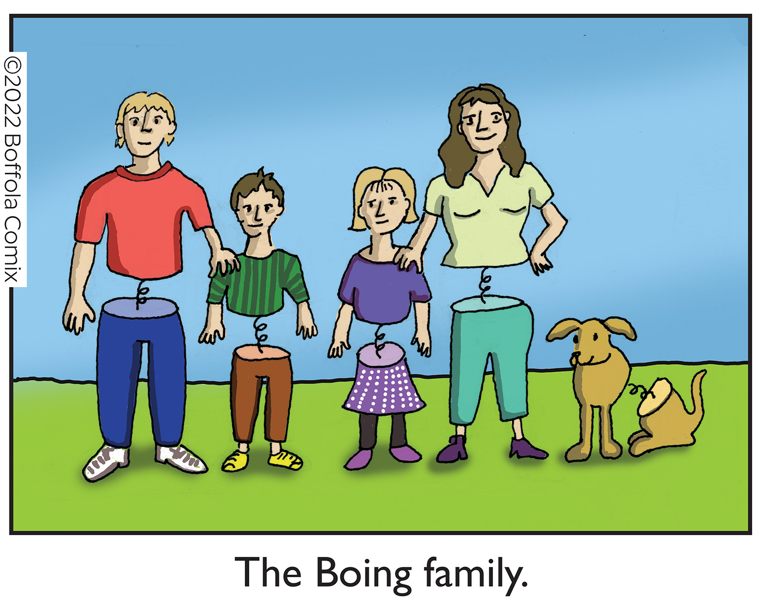 The boing family. – Boffola Comix